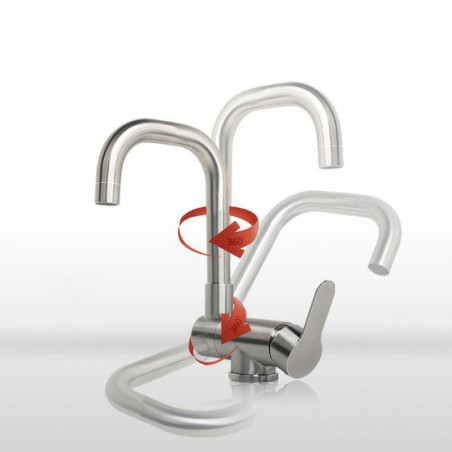 South African Premium Stainless Steel Basin Tap with Single Handle Hot ...