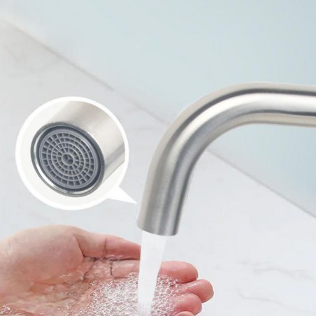 South African Premium Stainless Steel Basin Tap with Single Handle Hot ...