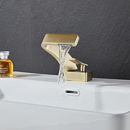 South African Premium Brass 7-shaped Bend Vessel Tap for Single Handle ...