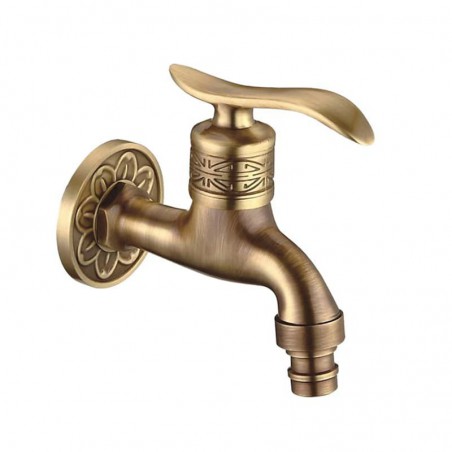 South African Premium Outdoor Tap Wall Mount Antique Brass Tap Garden ...