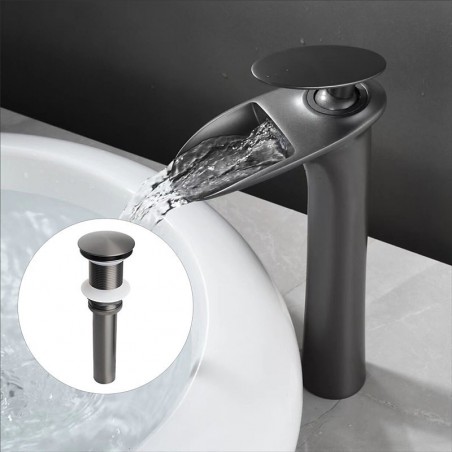 South African Premium Waterfall Solid Brass Single Handle Deck Mounted ...