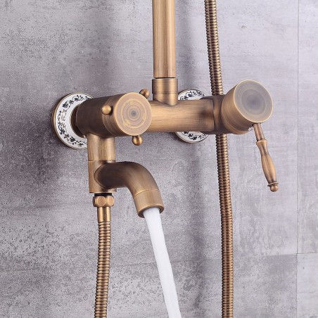 South African Premium Hand Shower Included pullout Waterfall Country ...