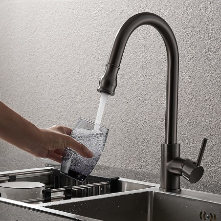 South African Premium Pull out Spray Single Handle Electroplated Pull ...