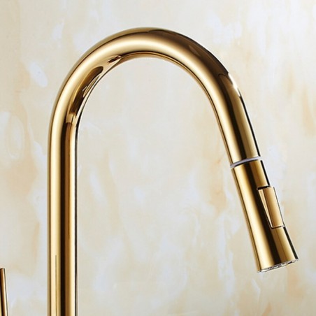 South African Premium Single Handle Electroplated Pull Out Pull Down ...